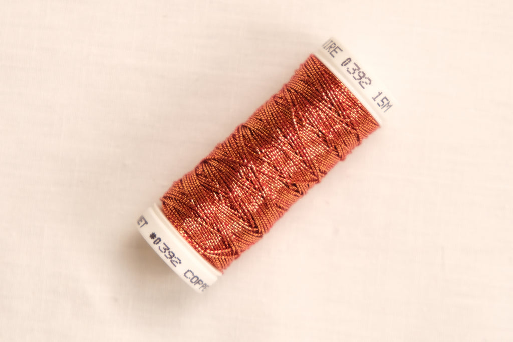 Gold Wyre Threads - Faux Metal - Thistle Threads