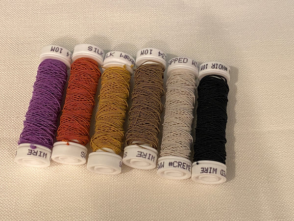 Silk Wrapped Wire – Thistle Threads